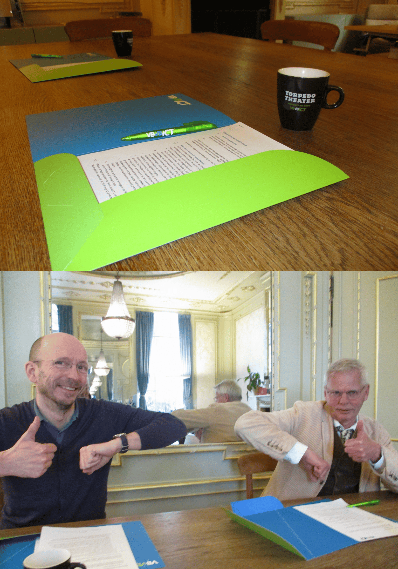 Sponsorcontract verlengt met VBVB Torpedo Theater