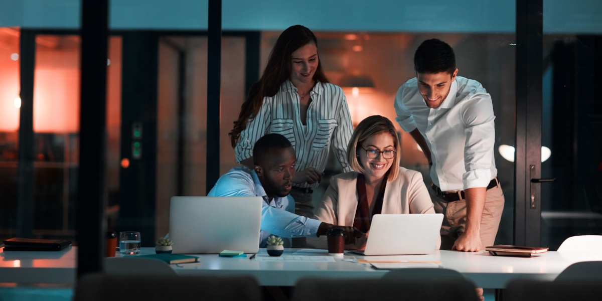 Alle neuzen dezelfde kant op, voor een snelle samenwerking
